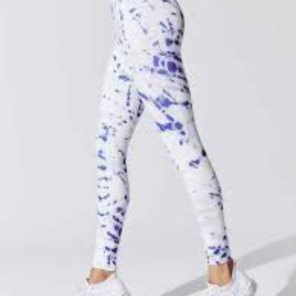 Celestine By Carbon38 Blue Tie Dye Legging, S - Gem